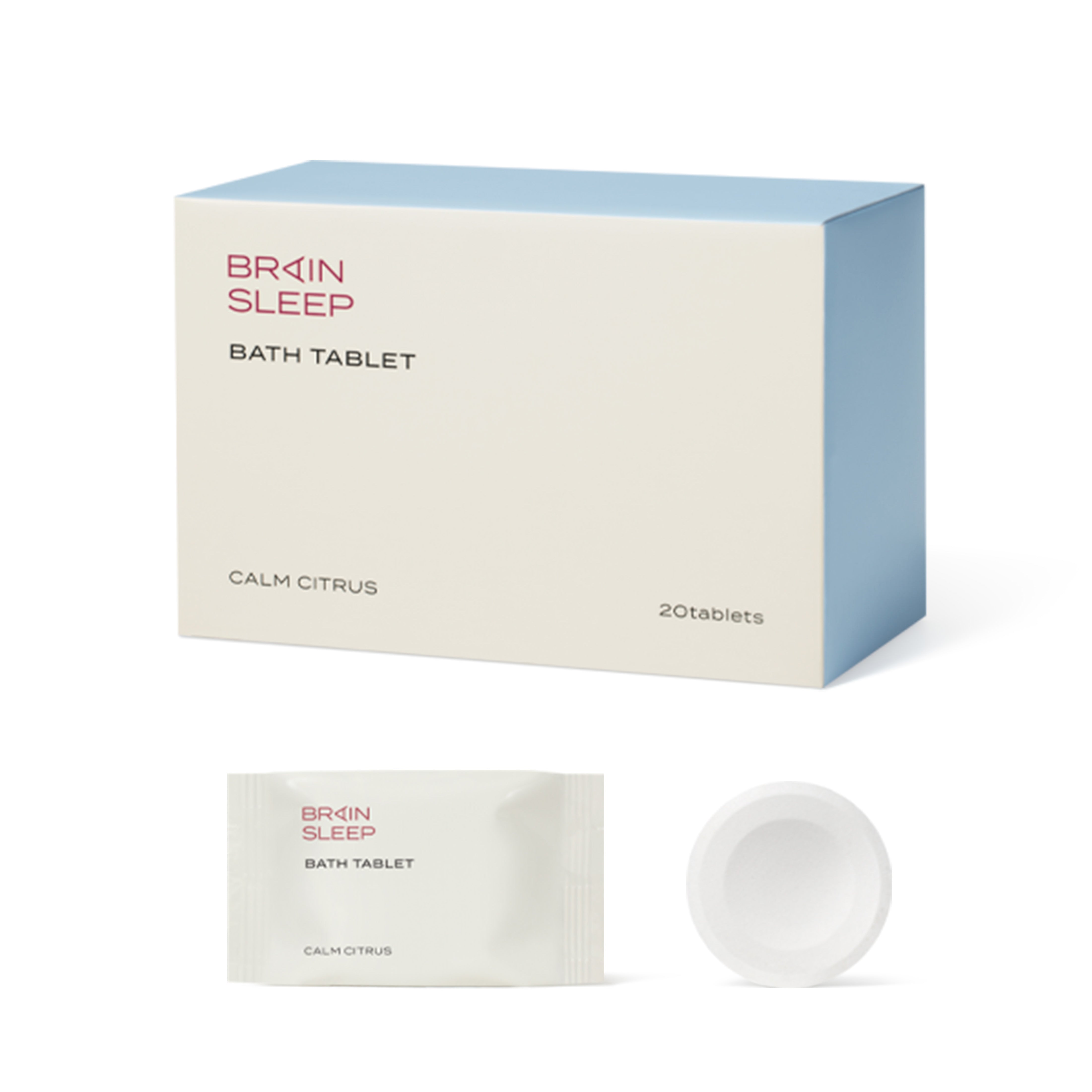 BRAIN SLEEP BATH TABLETCALM CITRUS | BRAIN SLEEP | GLOBAL OFFICIAL SITE